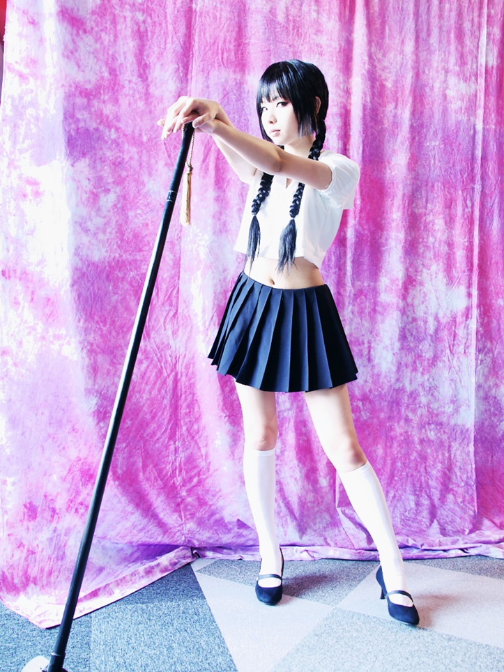 Celebrities: Midori Kanda Cosplay Photography as Mayoko