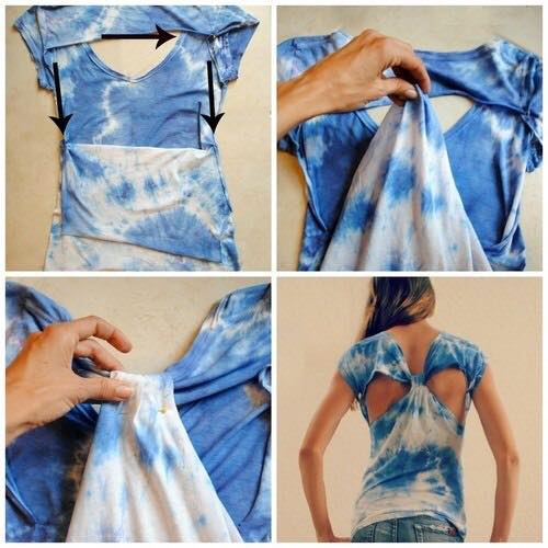 Tina's handicraft : how to format old blouses - 30 designs