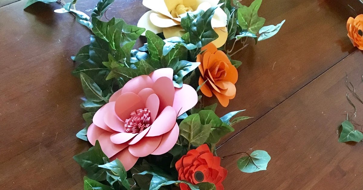 Inking Idaho: Paper Flower Table Decorations
