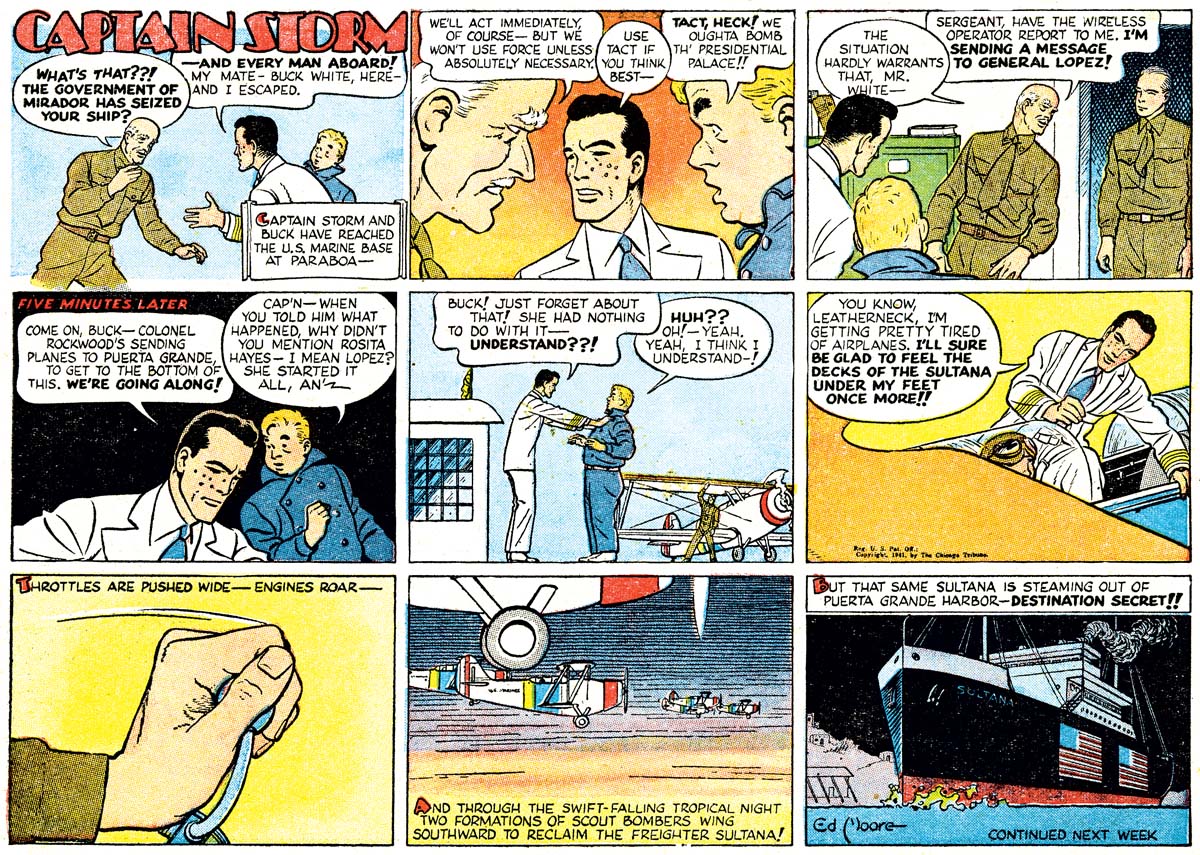 Stripper's Guide: The Chicago Tribune Comic Book: Captain Storm