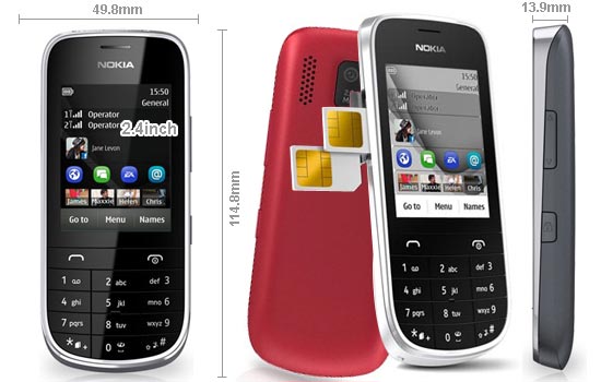 Electronic Products Gallery: Nokia Asha 202 Mobile