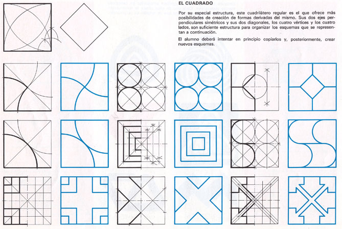 Dibujo técnico arriba: * 5. Estructuras formales: La creatividad al ...