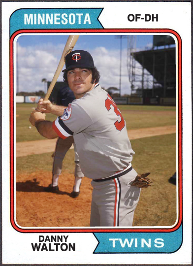 WHEN TOPPS HAD (BASE)BALLS!: MISSING IN ACTION- 1974 DANNY WALTON