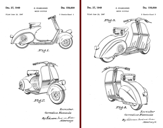 First Versions: Piaggio Vespa