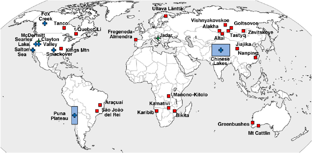 About Lithium: Prospects, deposits and companies