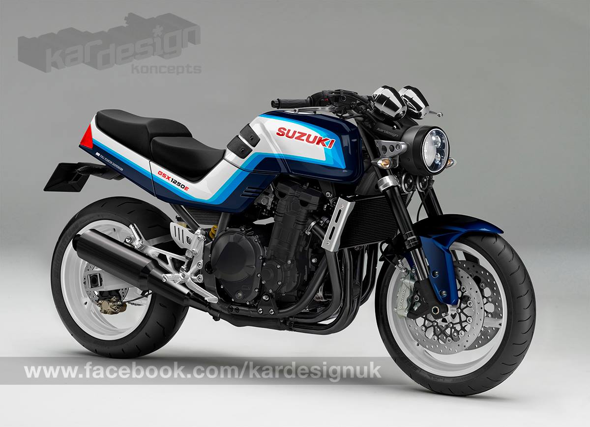 Racing Cafè: Design Corner - Suzuki GSX 1250E by Kardesign