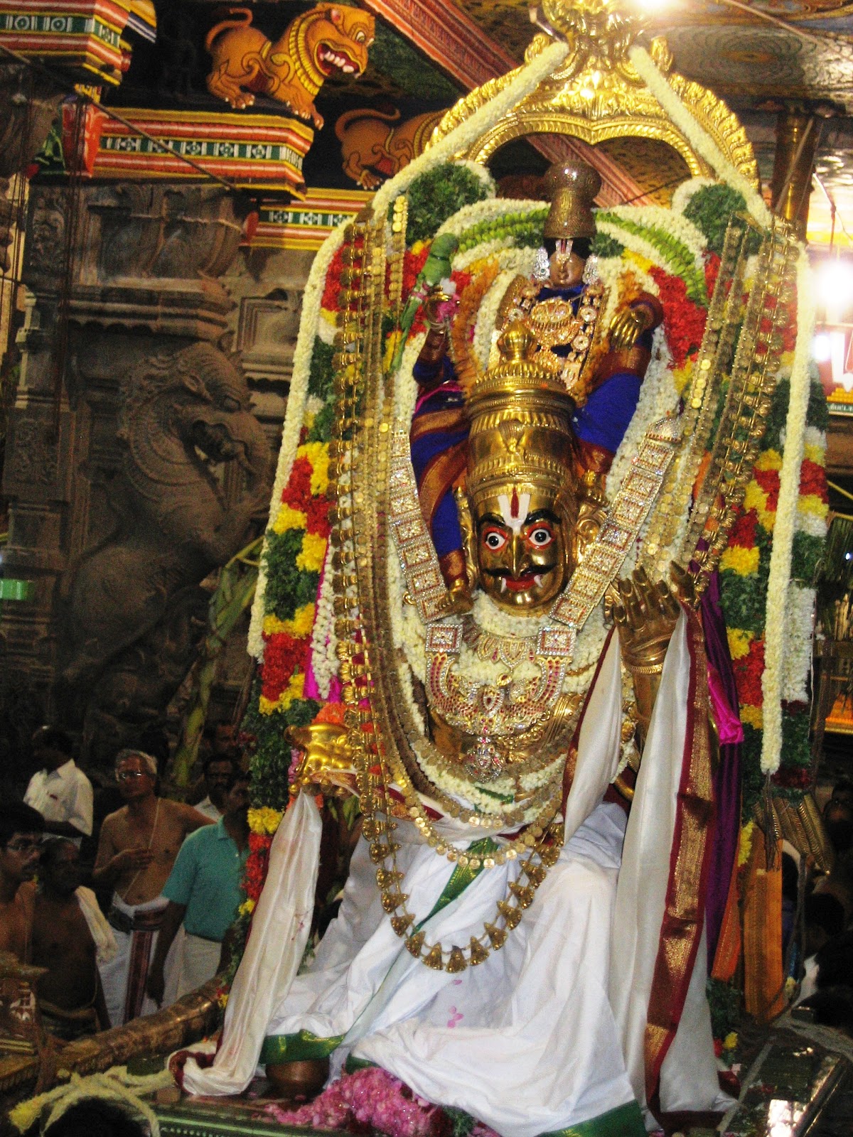 Temple, Travel and Sport: Srivilliputhur Five Garuda Seva Utsavam