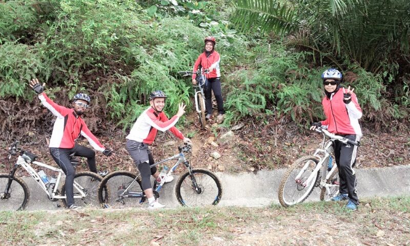 Life With a View: Cycling Off Road -> Bukit Altantuya -> Longkang ...