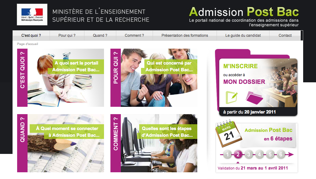 HISTOIRE - GEOGRAPHIE au Lycée Racine: Procédure APB (article rédigé ...