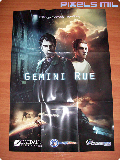 Pixels Mil: Unboxing: Gemini Rue (Collector's Edition)