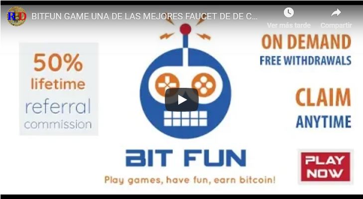 BitFun: Gana SATOSHIS cada 3 minutos - Club Petro Moneda