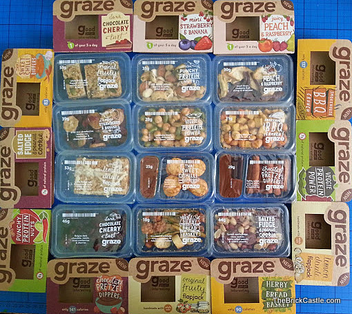 The Brick Castle: Graze 'Good To Go' Instore Snack Range