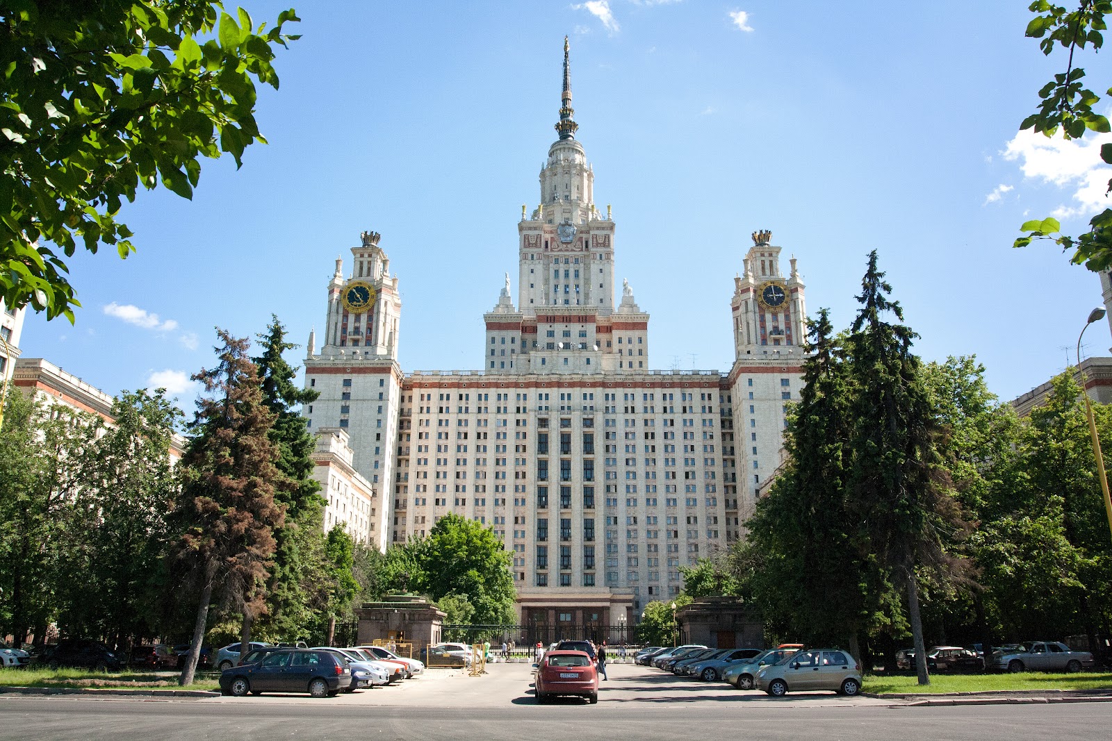 Three years in Moscow: Stalin towers: Moscow University