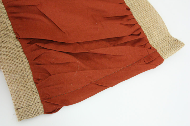 Ruffled Burlap Table Runner Tutorial - Sew Much Ado