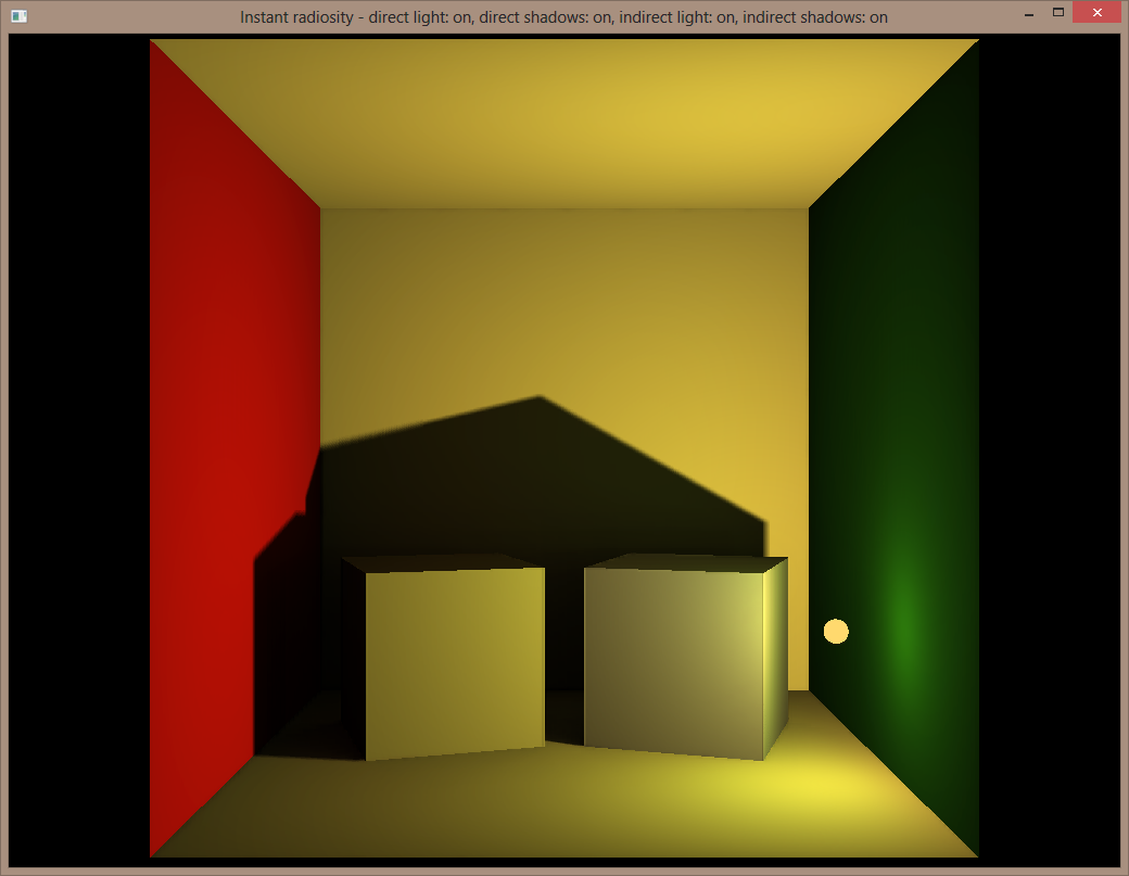 Kolya's Blog: Instant Radiosity