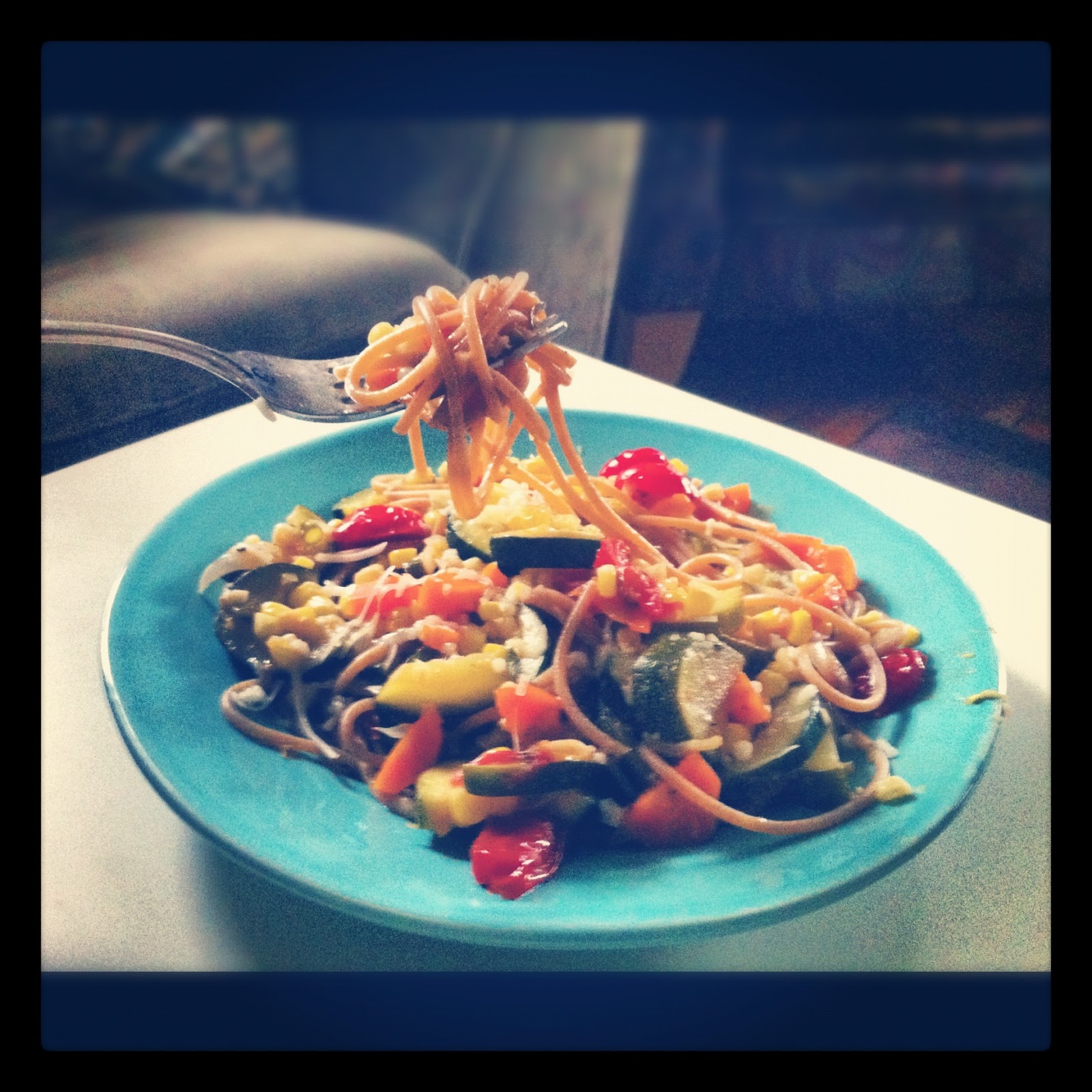 Birdcage Bohemia: Sweet Summer Corn Spaghetti