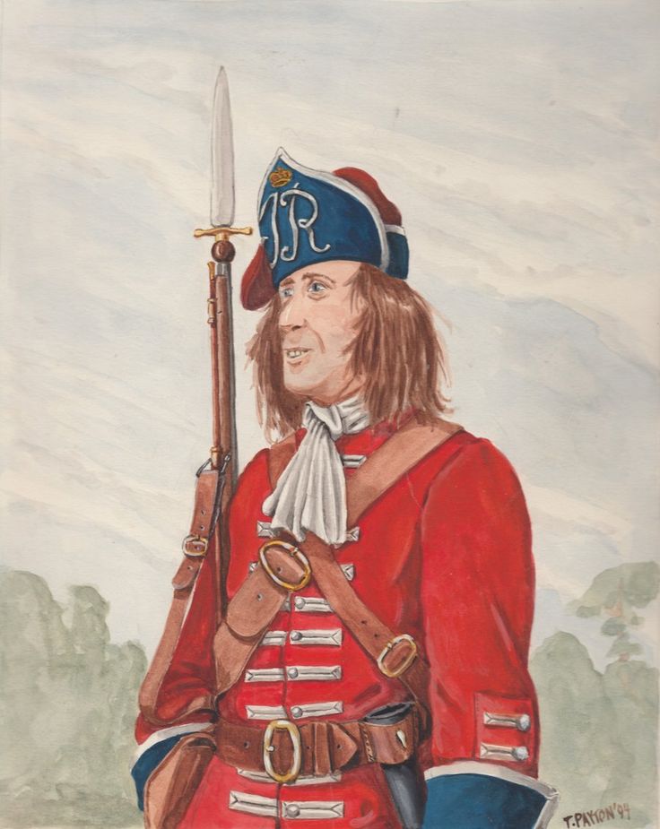 Wars of Louis Quatorze: British Grenadier 1685 by Thomas Payton