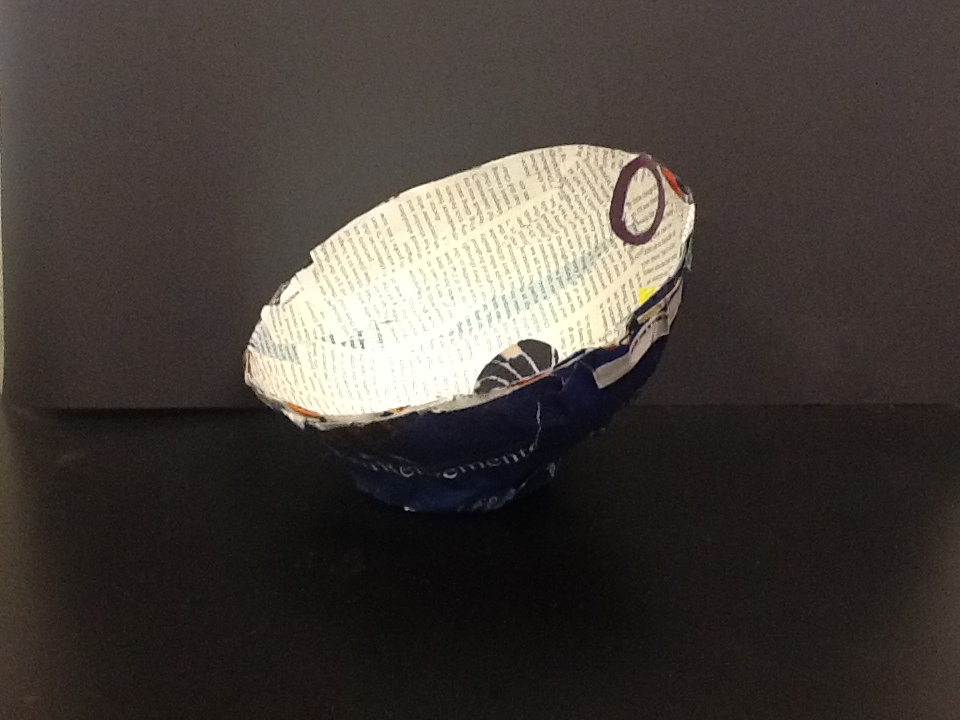 C.I.C.S. Bucktown Art: Papier Mache Bowls