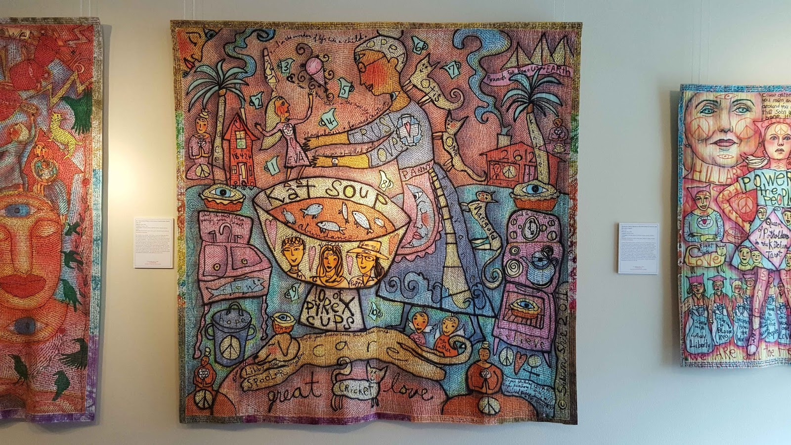 the stunning quilts of artist Susan Shie