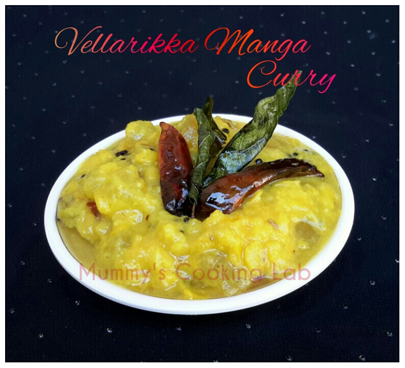 Vellarikka Manga Curry