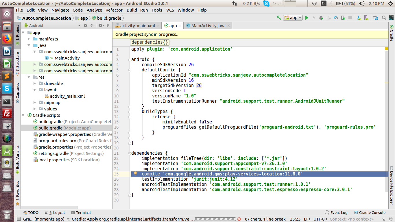 Android Autocomplete Location Search Supercoders Web Development And Design Tutorial For