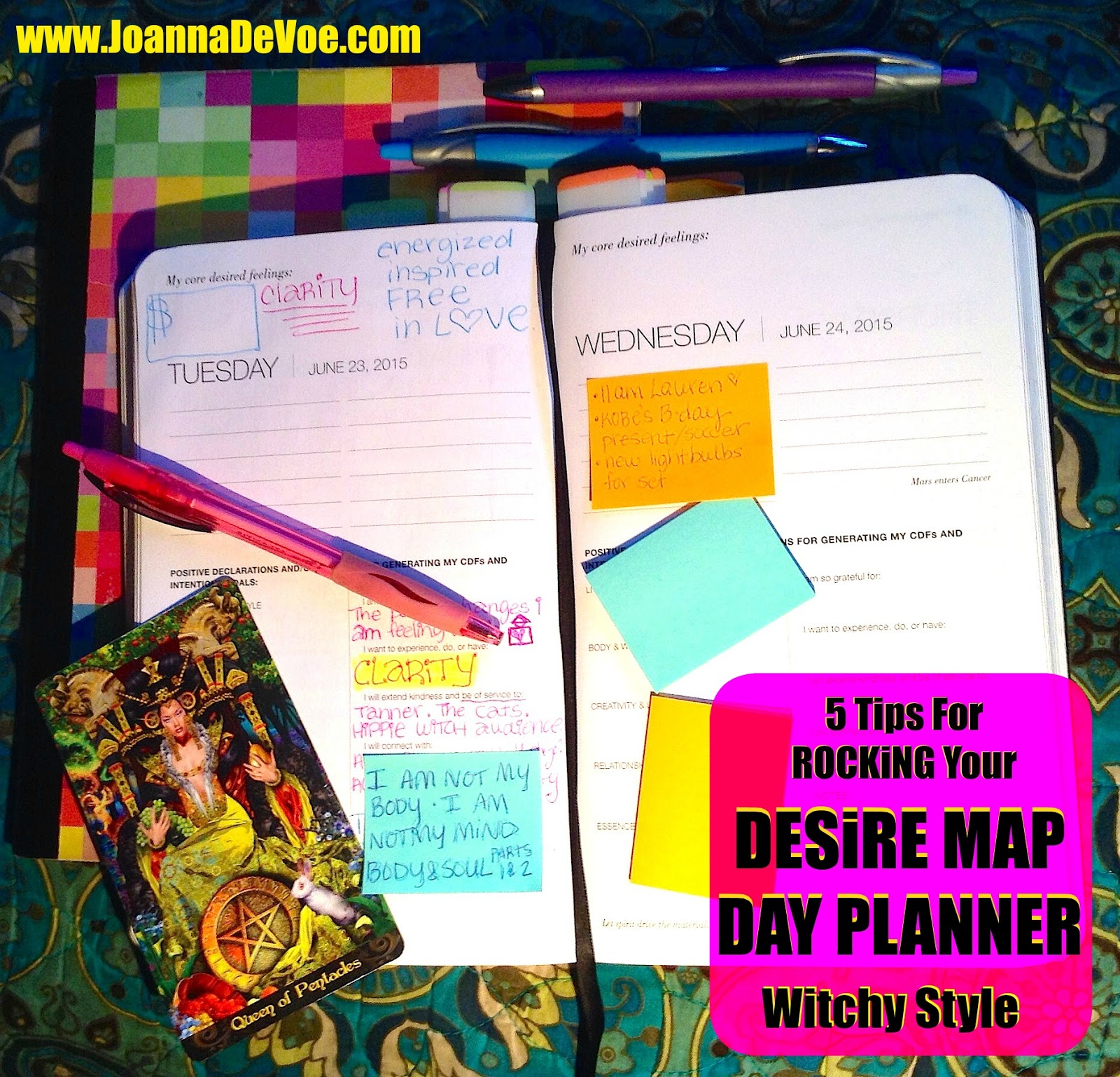 5 Kickass Tips For ROCKiNG Your Datebook Witchy Style, featuring The ...