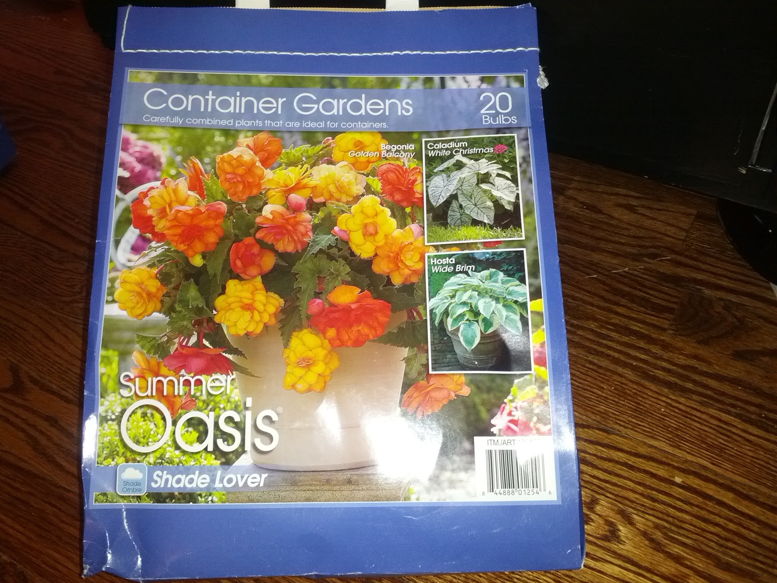 Begonias, Caladiums, and Hosta Bulbs