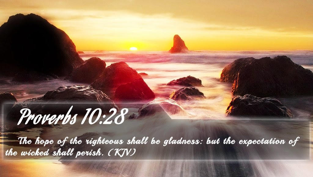 INSPIRATIONAL QUOTES | PROVERBS 10:28