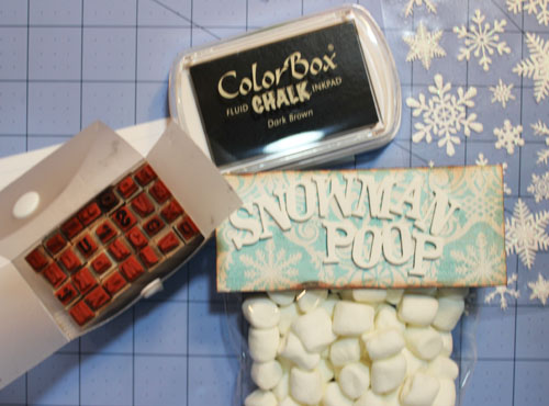 12 Days of Christmas Crafts- Day 10 - Hydrangea Hippo by Jennifer Priest