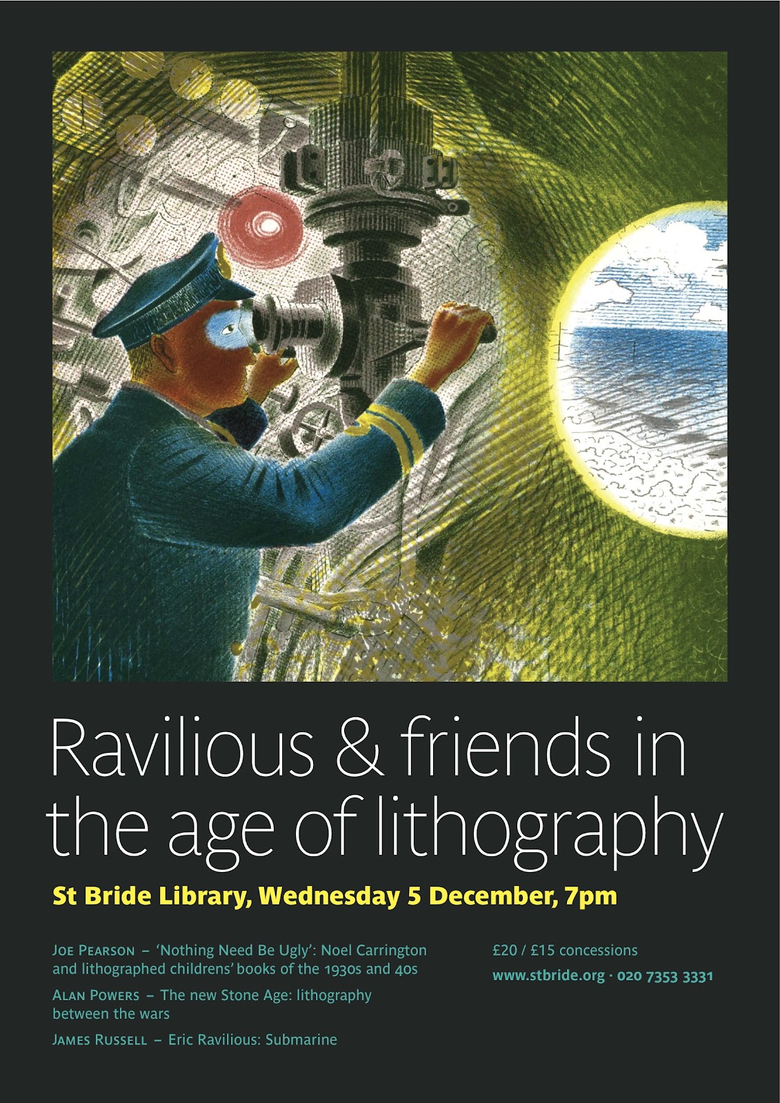 James Russell: Ravilious at St Bride Library