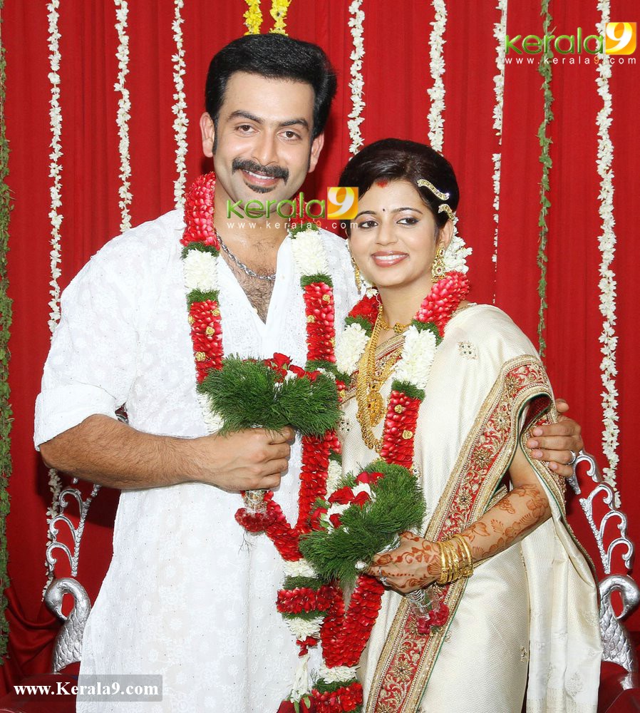 PRITHVI THE MAESTRO STAR: Prithviraj and Supriya Menon Marriage Stills
