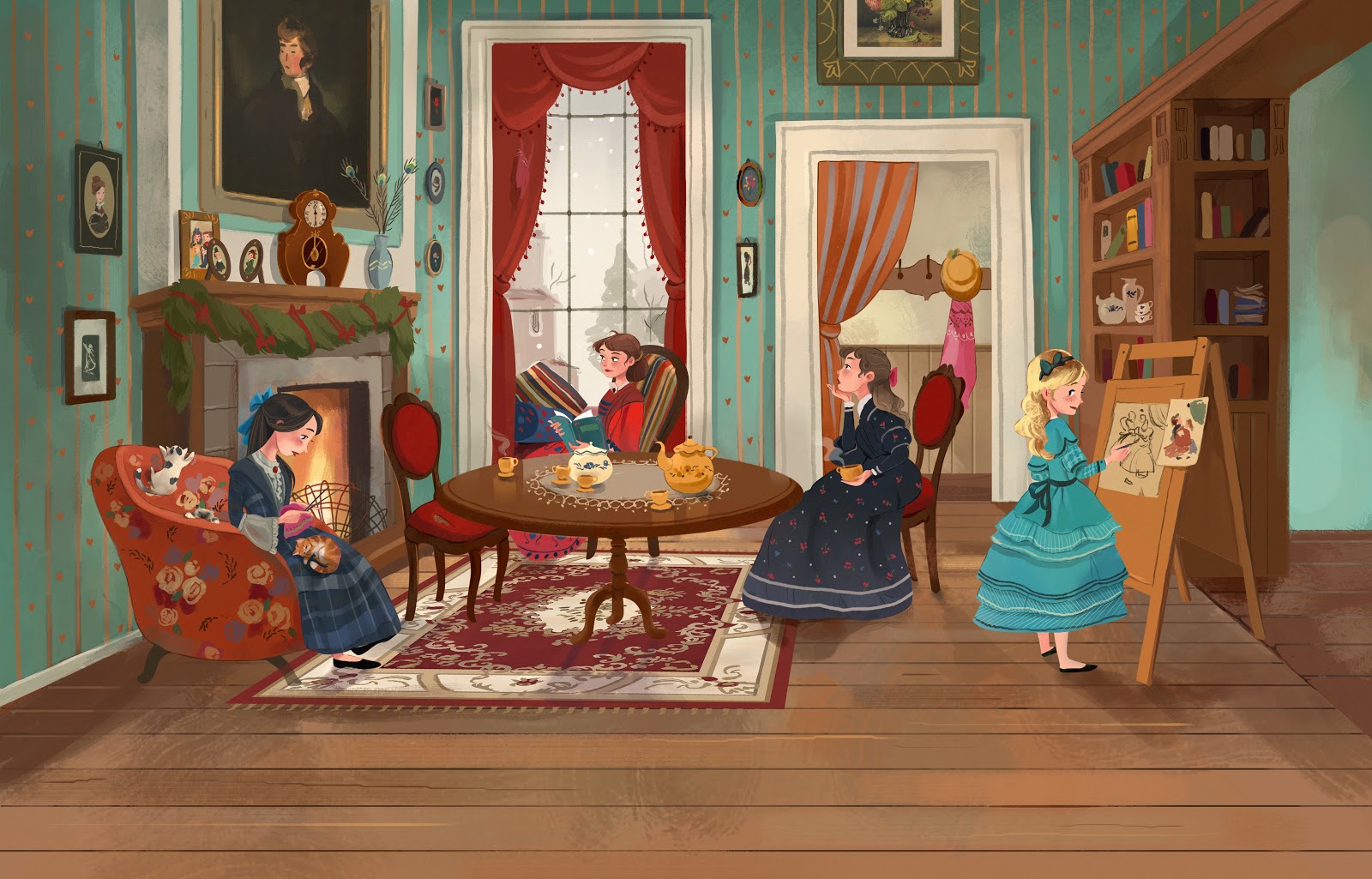 Sara Gianassi: "Little Women", published by Starry Forest Books, Inc