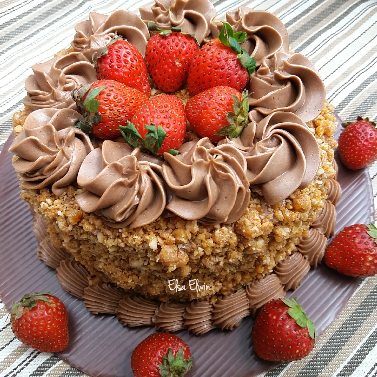 Elsa Elwin: Mocca Nougat Cake