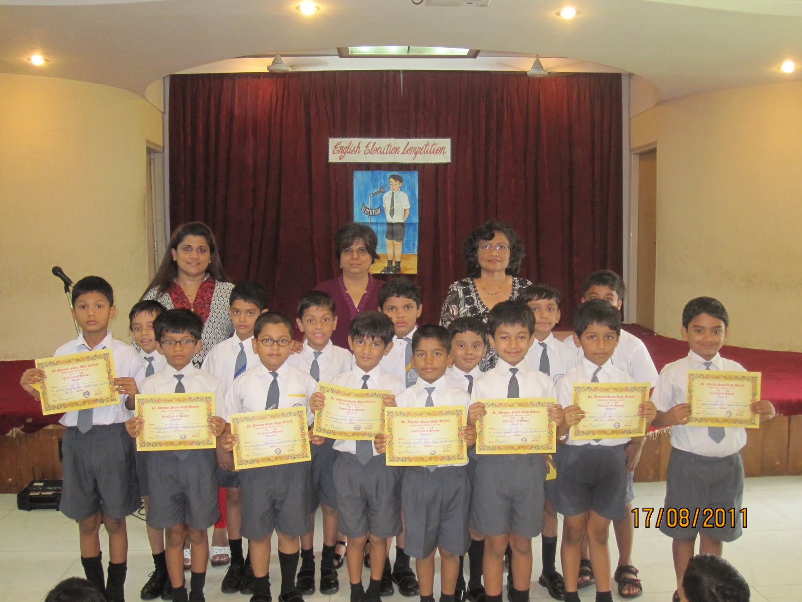 ST. DOMINIC SAVIO EDUCATIONAL COMPLEX ANDHERI: POETRY ELOCUTION ...
