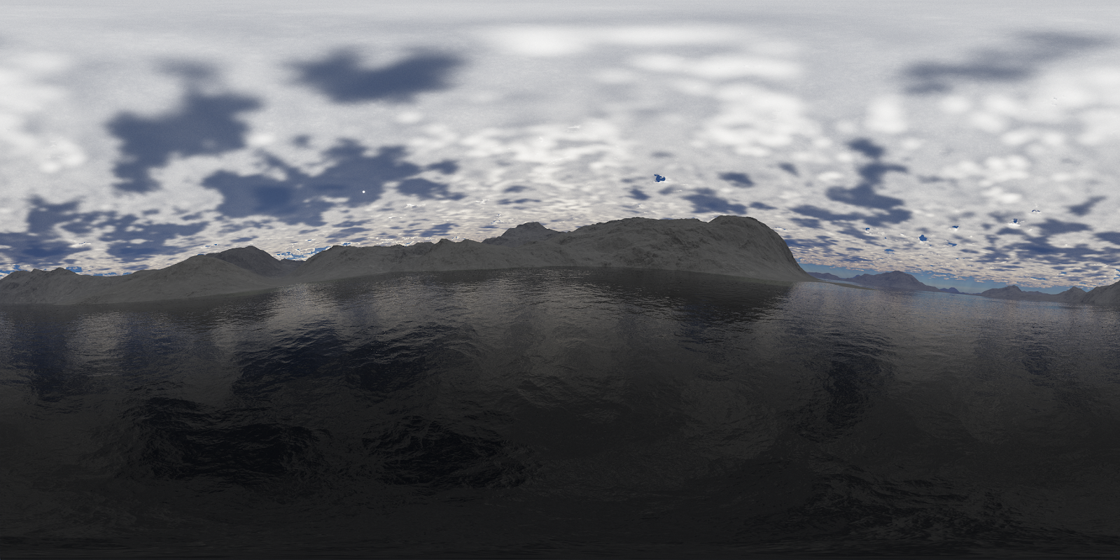 Views from an ocean world...360 degree image