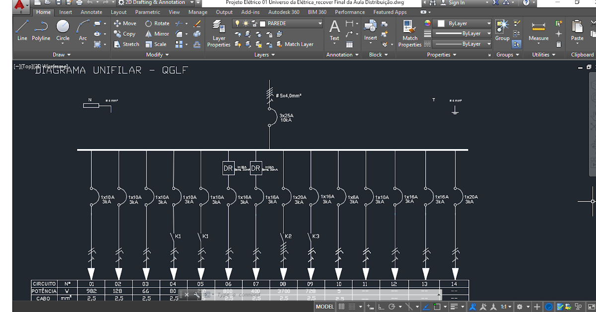 Universo da Elétrica: Curso AutoCAD aplicado a Projetos Elétricos para ...