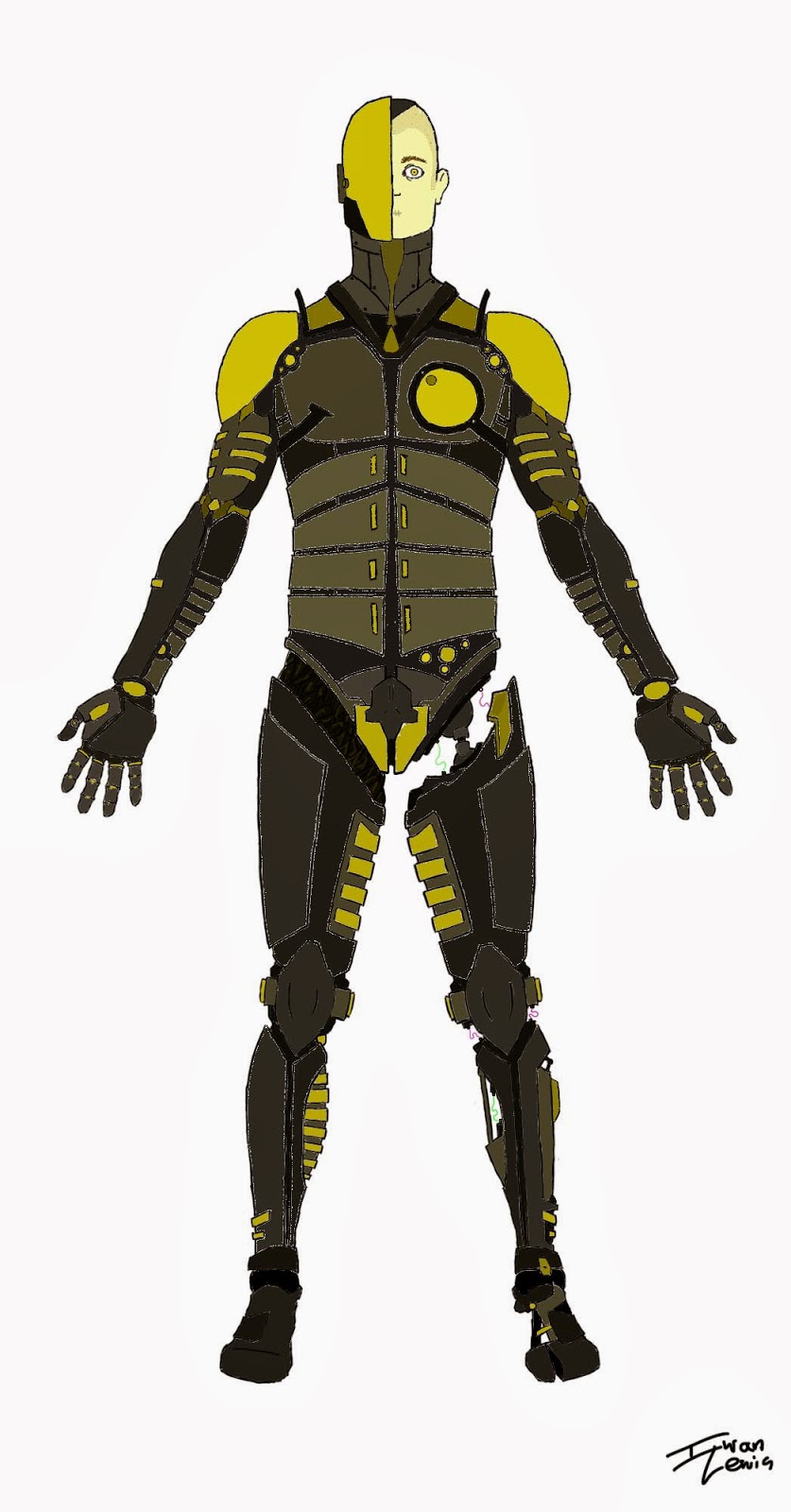 BSc (Hons) CAVE (Level 4) - Iwan Lewis: Self Initiated Work - Bionic Human