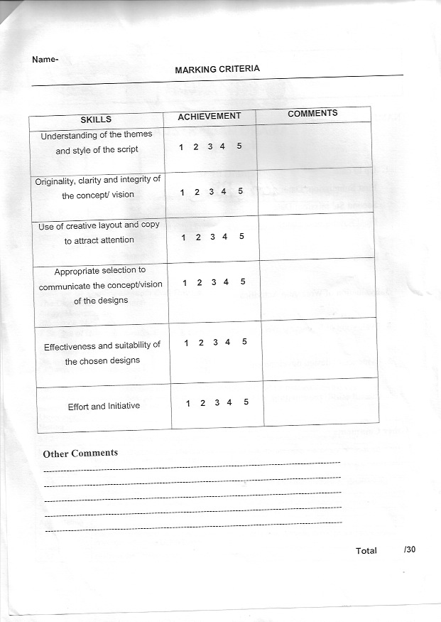drama log book