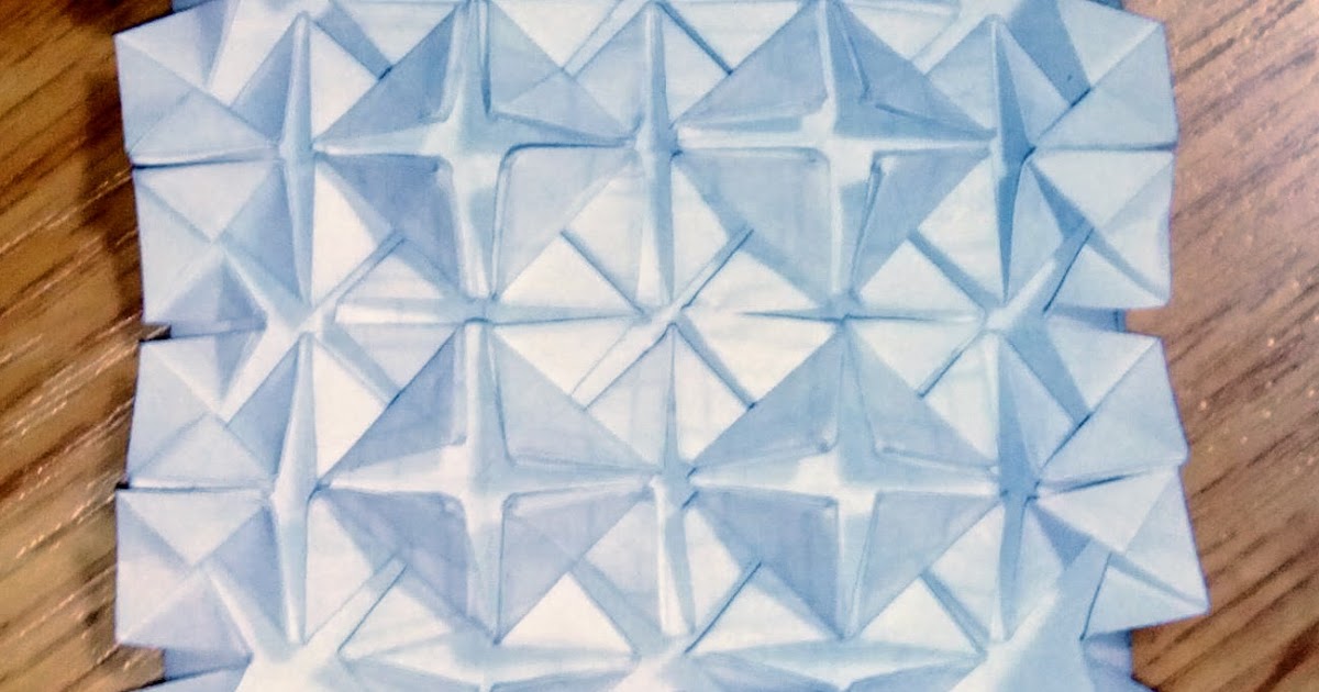 Origami Tessellations July 2017 Solved