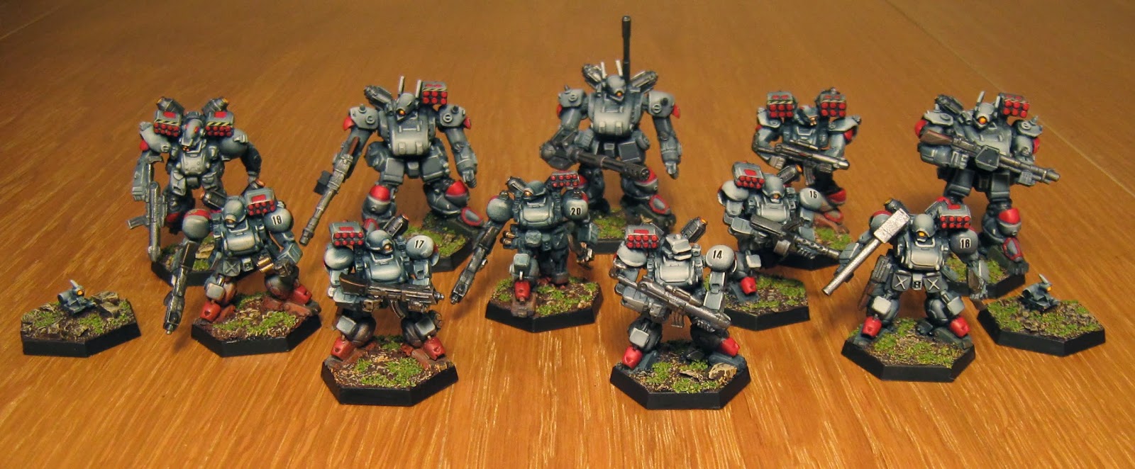 Kevin's Miniatures & Hobby Table: Heavy Gear...Southern Forces: Step-by ...