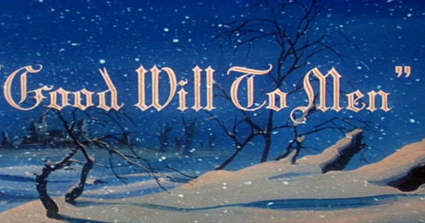 Christmas TV History: Good Will to Men (1955) Christmas cartoon