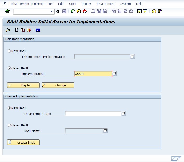 Define And Implement Badi ~ Sap Tutor