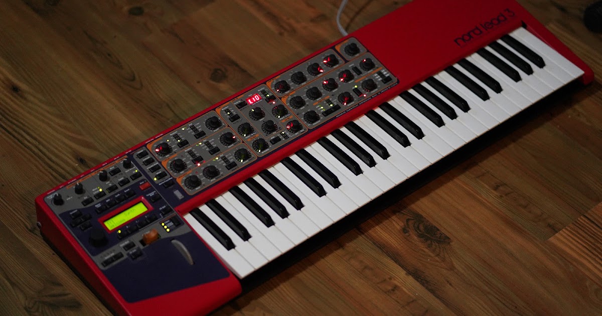 MATRIXSYNTH: Clavia Nord Lead 3 Performance Synthesizer SN NC03558 w ...
