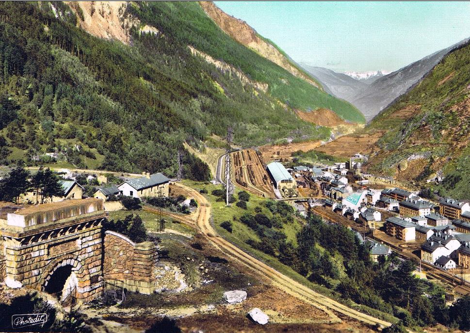 transpress nz: the alpine railway town of Modane, France