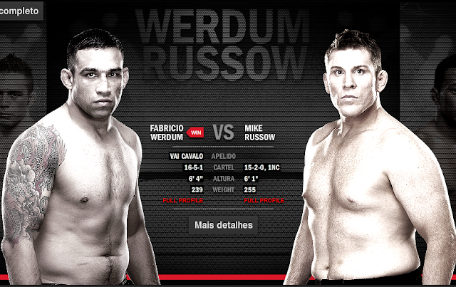 Vídeo - UFC 147 (BH) - Fabrício Werdum x Mike Russow | NocauteTUBE