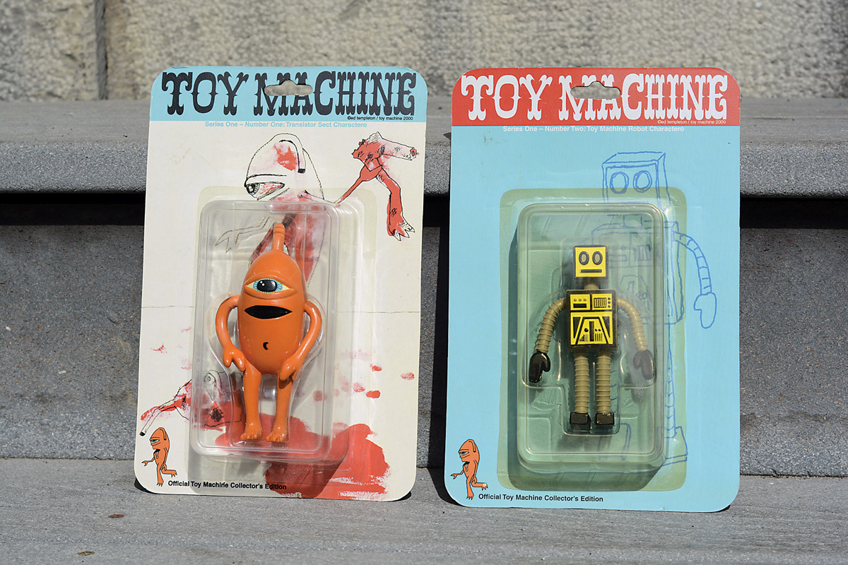 Vert Is Dead: Toy Machine Toys.