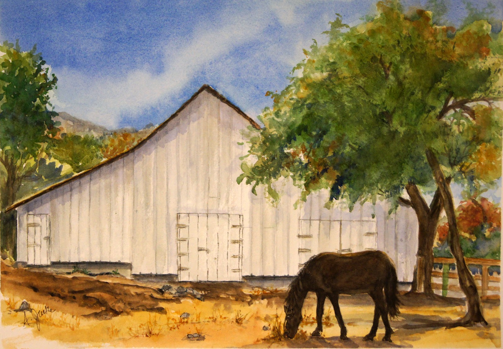 Paintsites Blog: Bernal Gulnac Joyce Ranch September 20, 2012