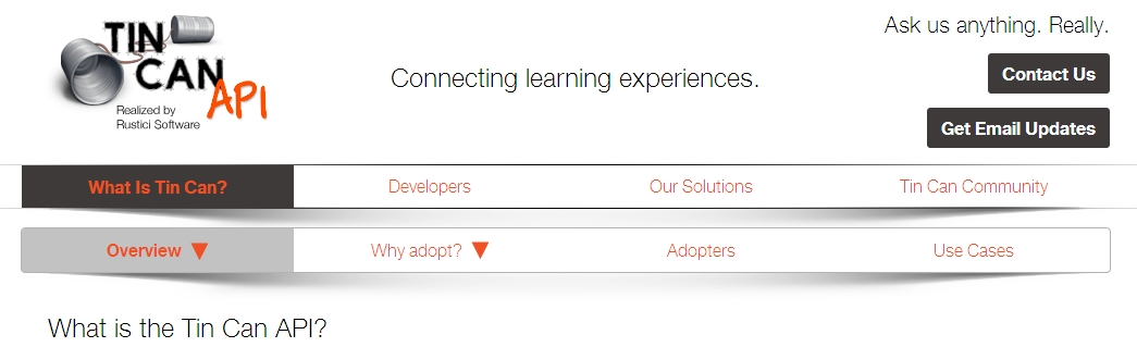@Ignatia Webs: Tin Can: learner #analytics for the next #research frontier