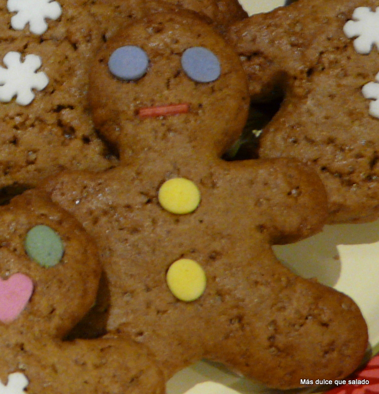 Más dulce que salado: Muñequitos de Jengibre ( Gingerbread Man)