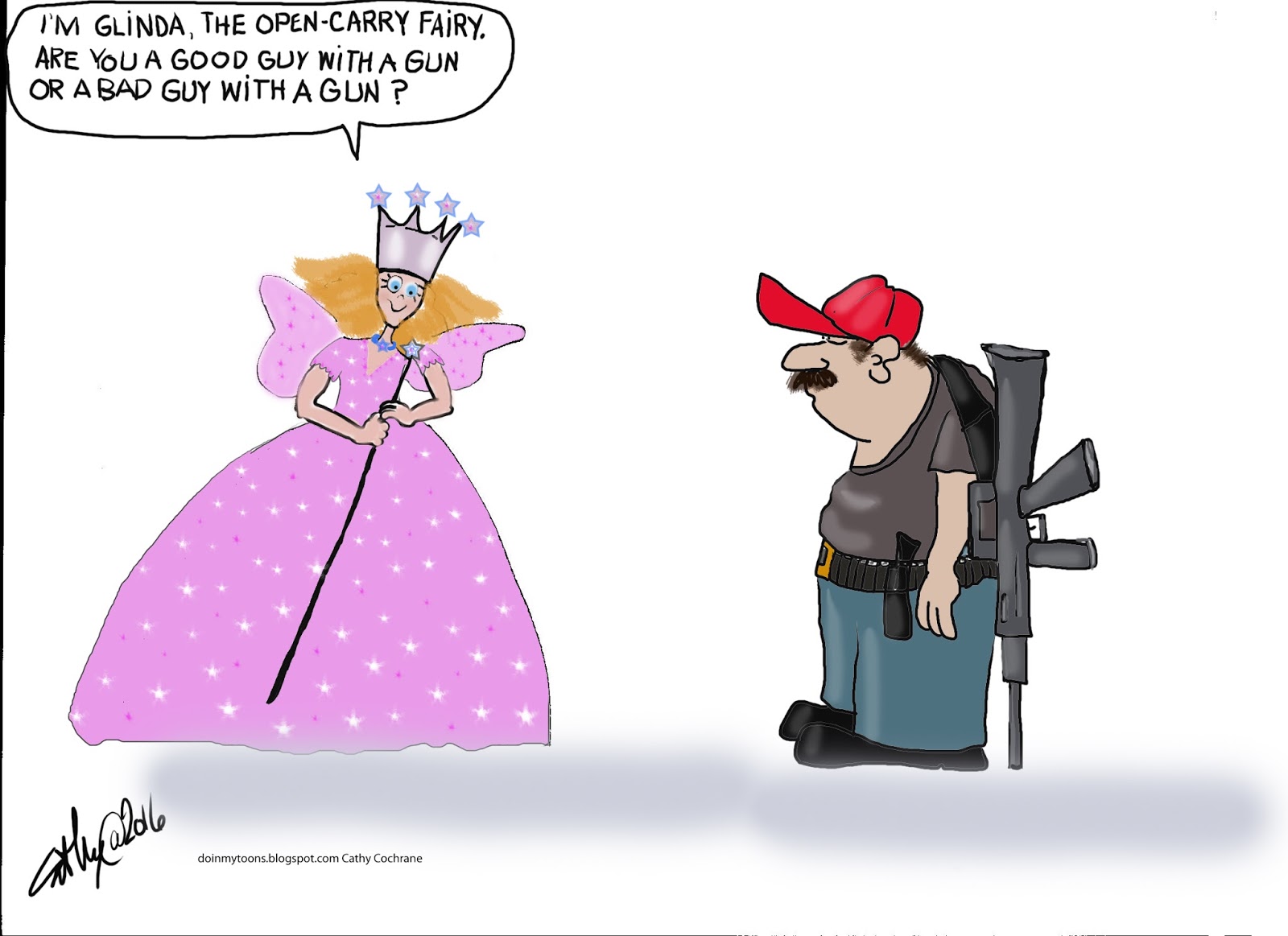 DoinMyToons: Open Carry Fairy